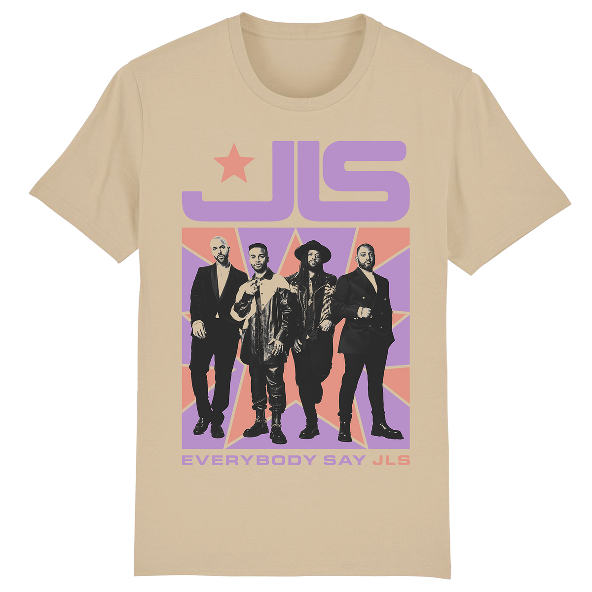 Everybody Say JLS Photo Star Tee – JLS Merch